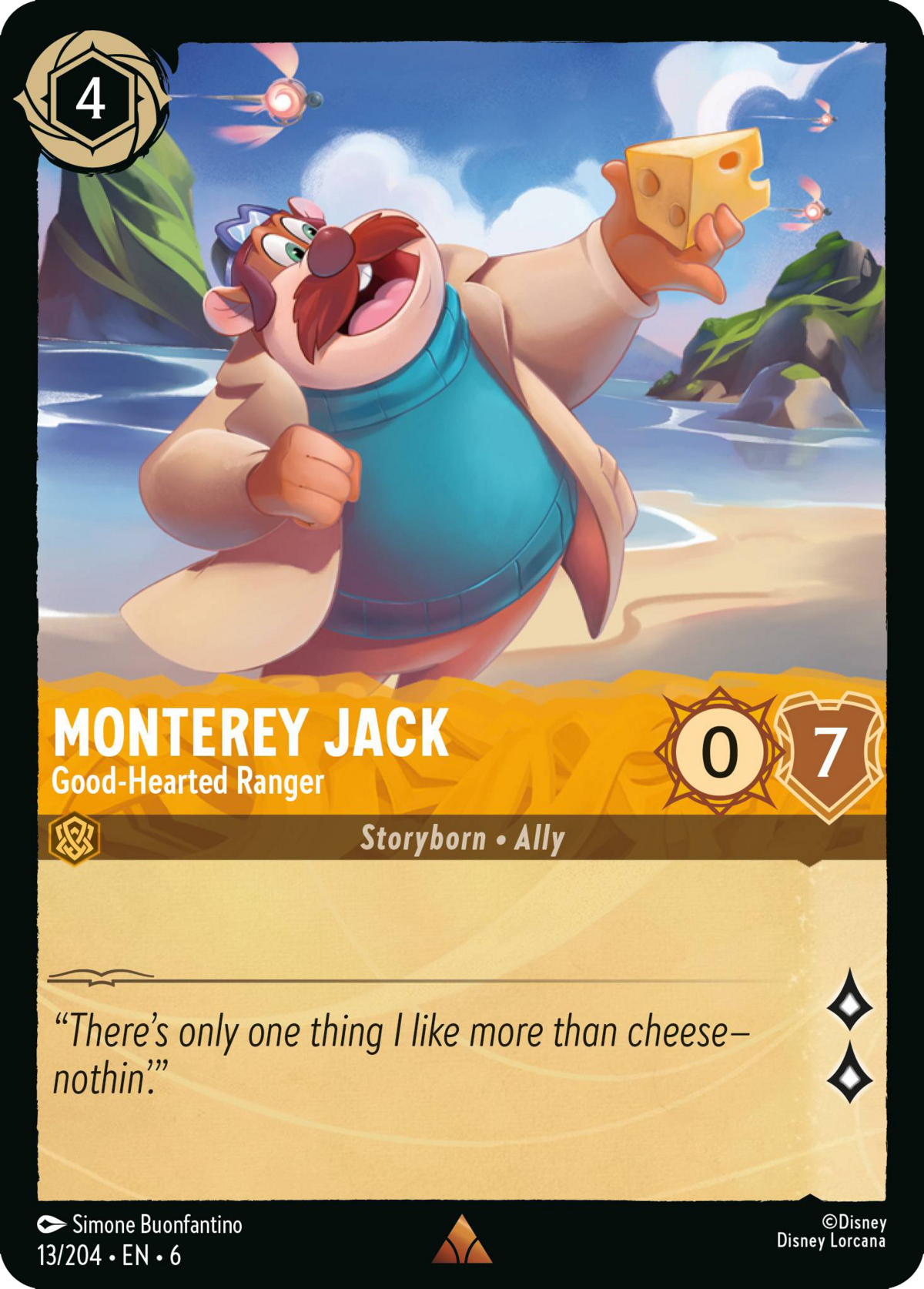 Monterey Jack (character) - Mushu Report (Lorcana Wiki)