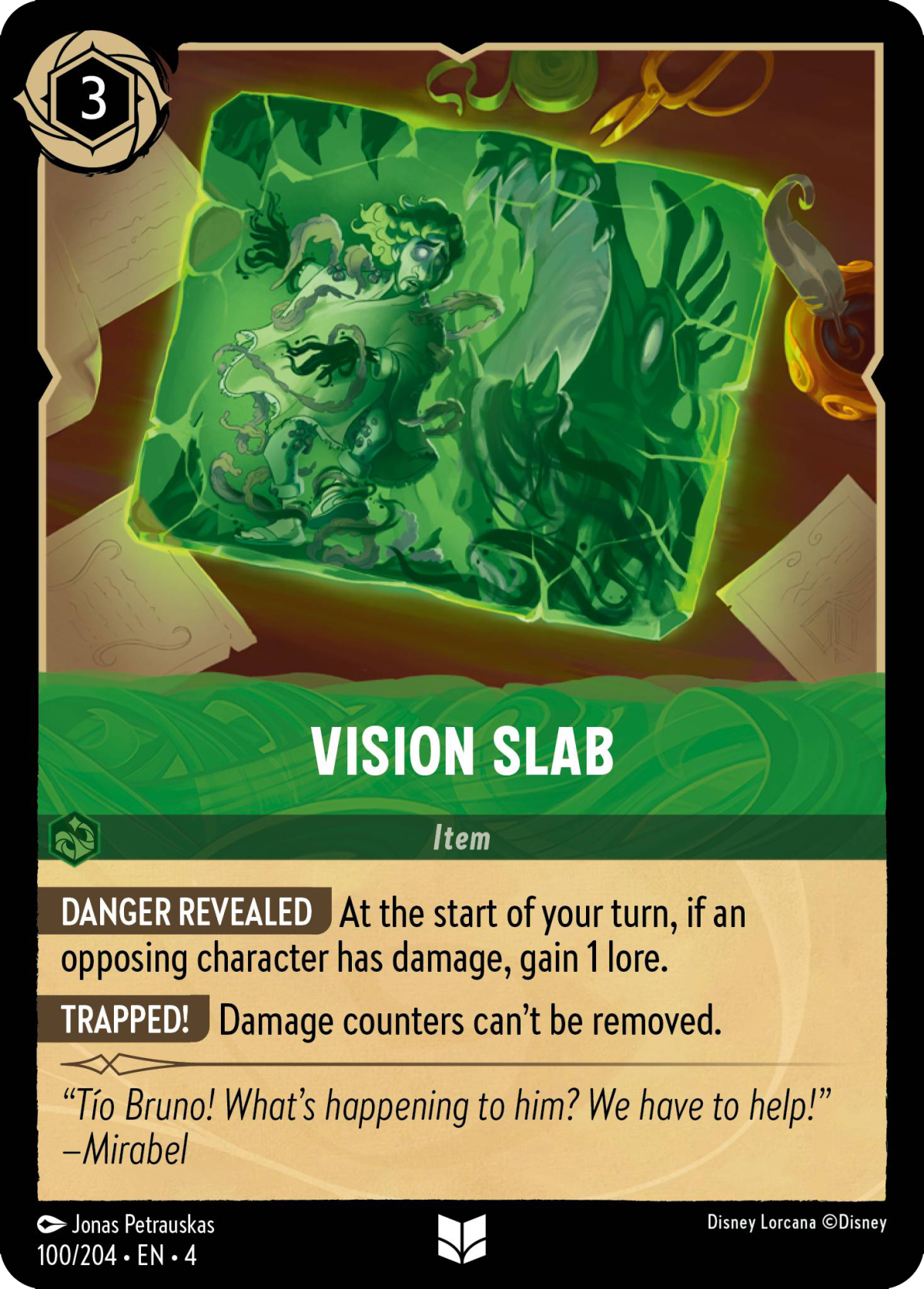 Vision Slab - Mushu Report (Lorcana Wiki)