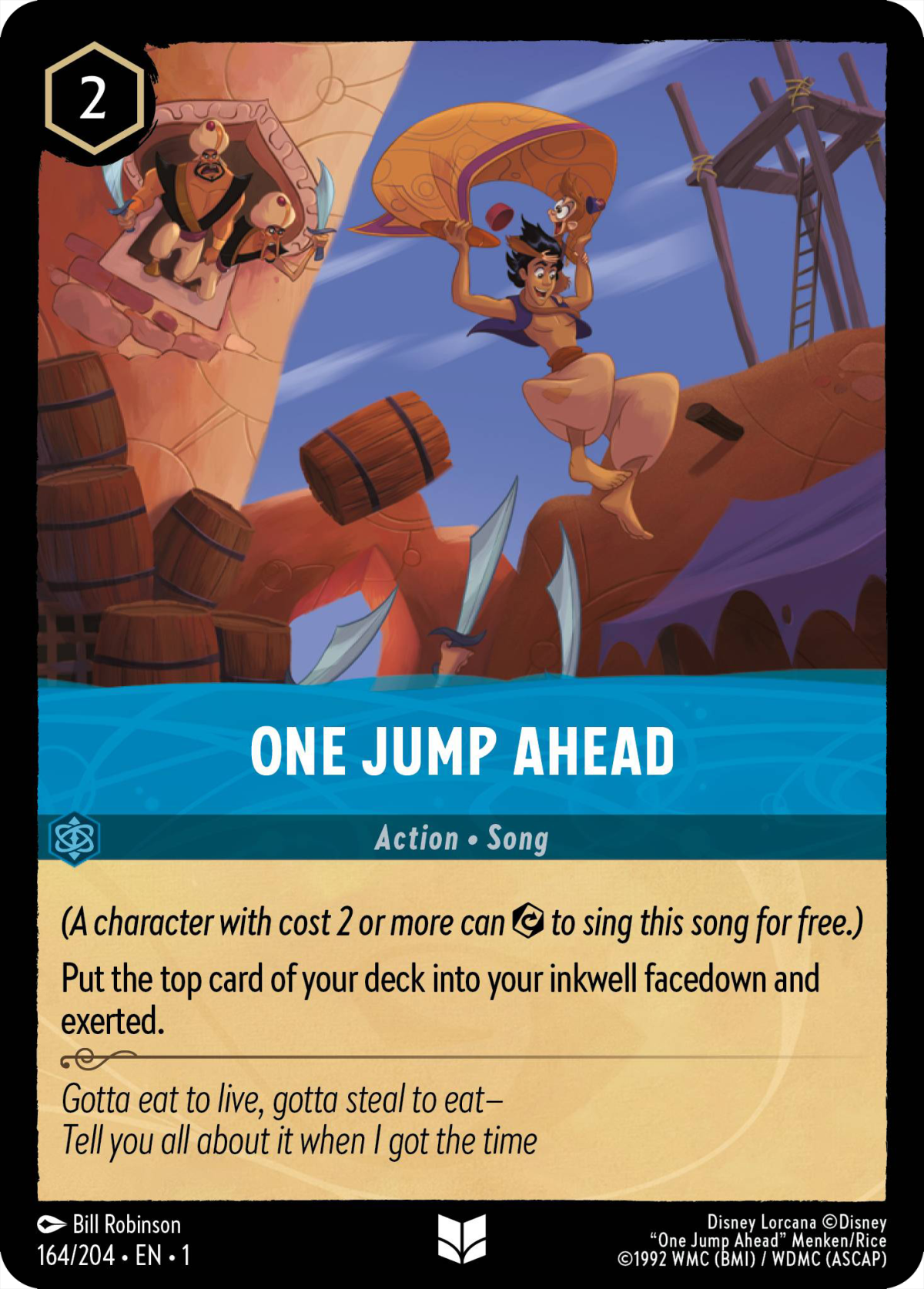 One Jump Ahead - Mushu Report (Lorcana Wiki)