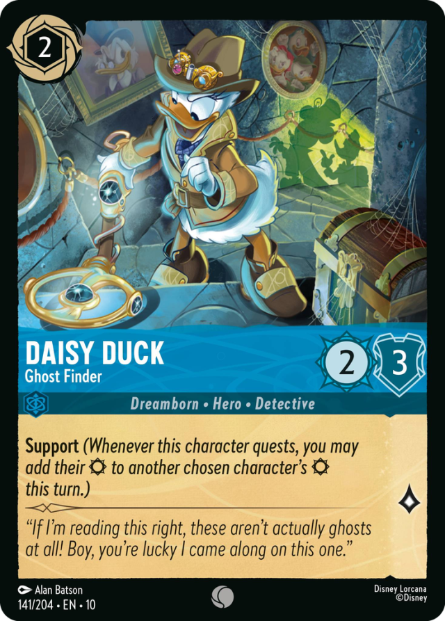 Daisy Duck - Ghost Finder - Mushu Report (Lorcana Wiki)