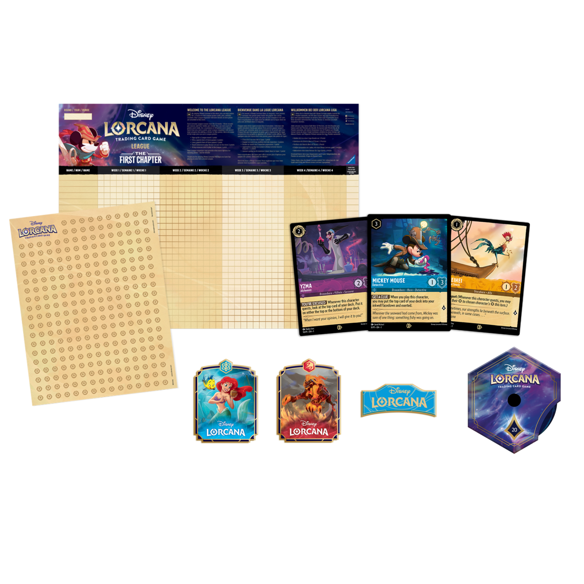 The First Chapter Organized Play Kit - Mushu Report (Lorcana Wiki)