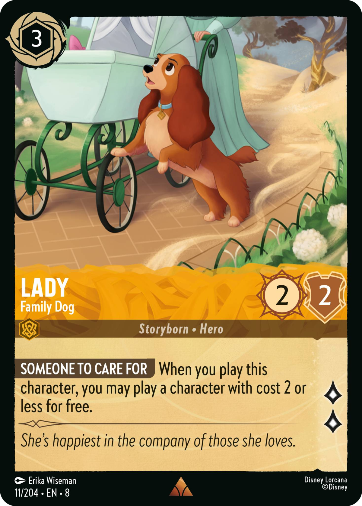 Lady - Family Dog - Mushu Report (Lorcana Wiki)