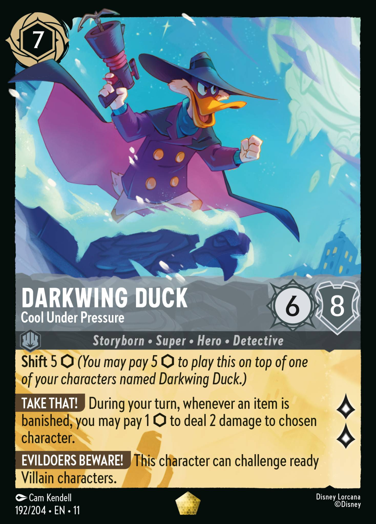 Darkwing Duck (character) - Mushu Report (Lorcana Wiki)