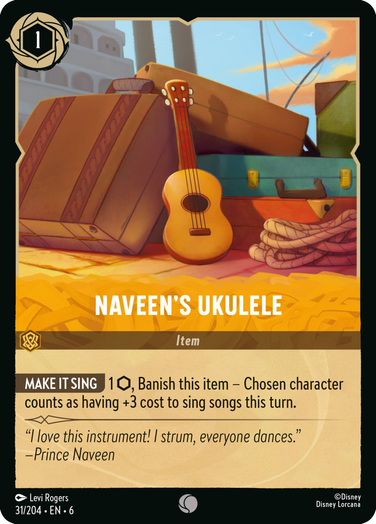 Naveen's Ukulele - Mushu Report (Lorcana Wiki)