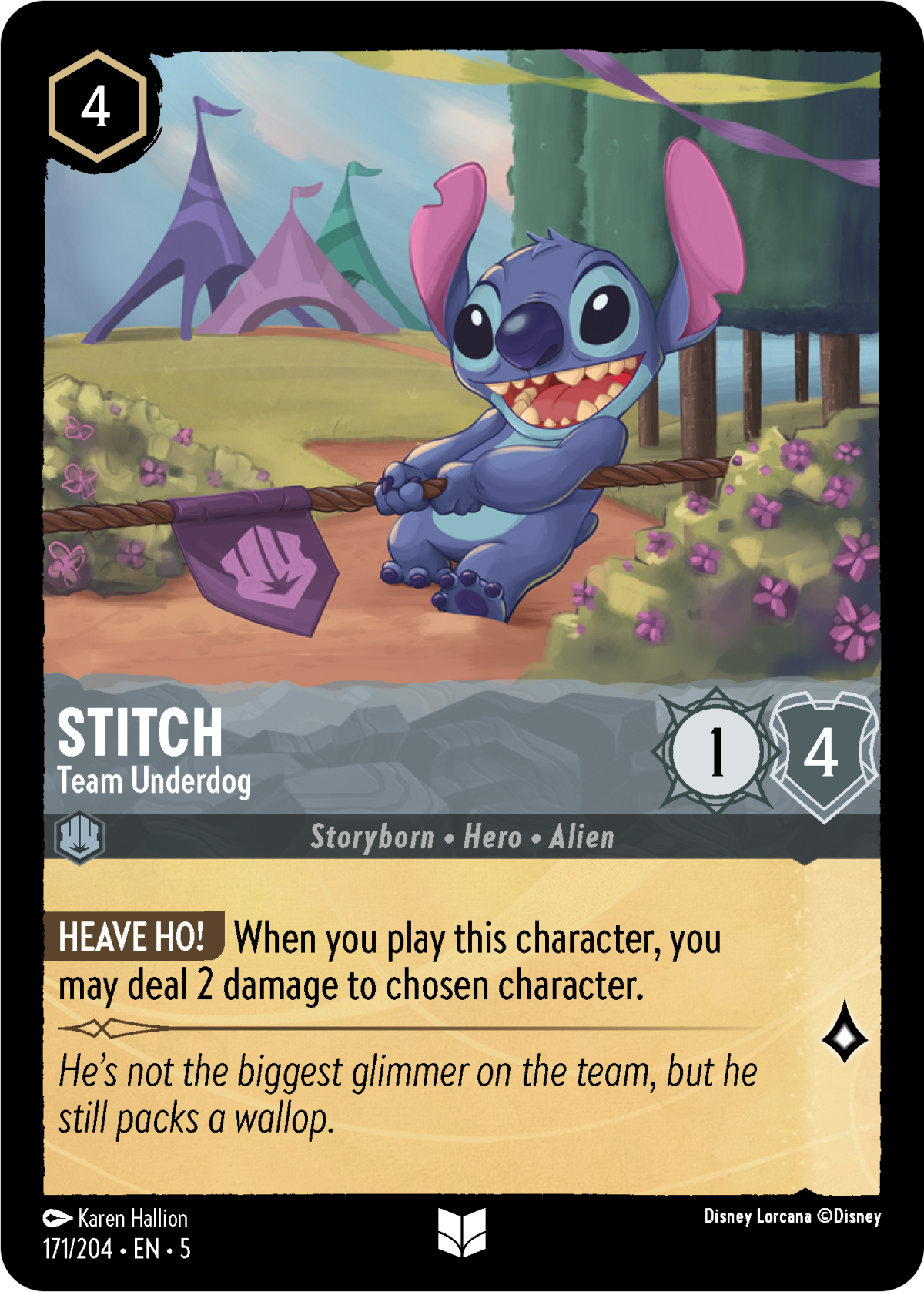 Stitch - Team Underdog - Mushu Report (Lorcana Wiki)