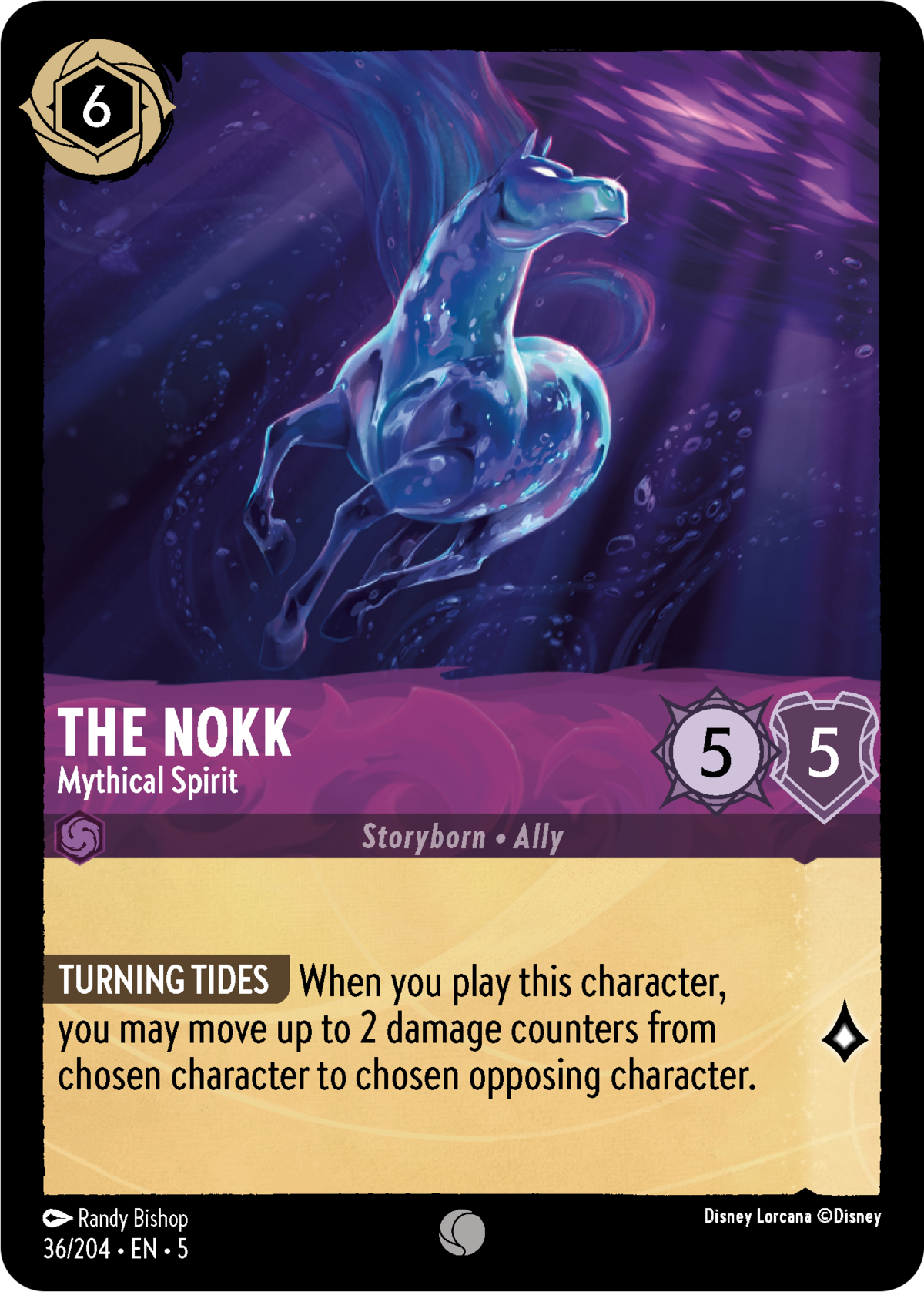 The Nokk - Mythical Spirit - Mushu Report (Lorcana Wiki)