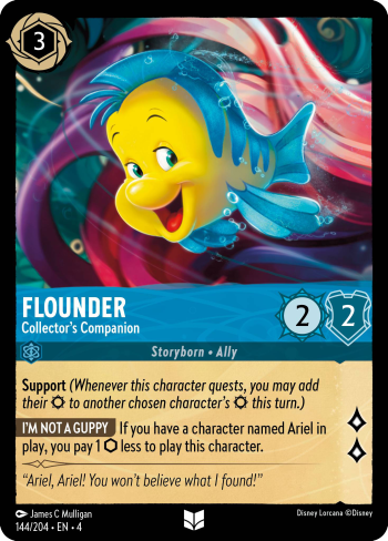Flounder (character) - Mushu Report (Lorcana Wiki)
