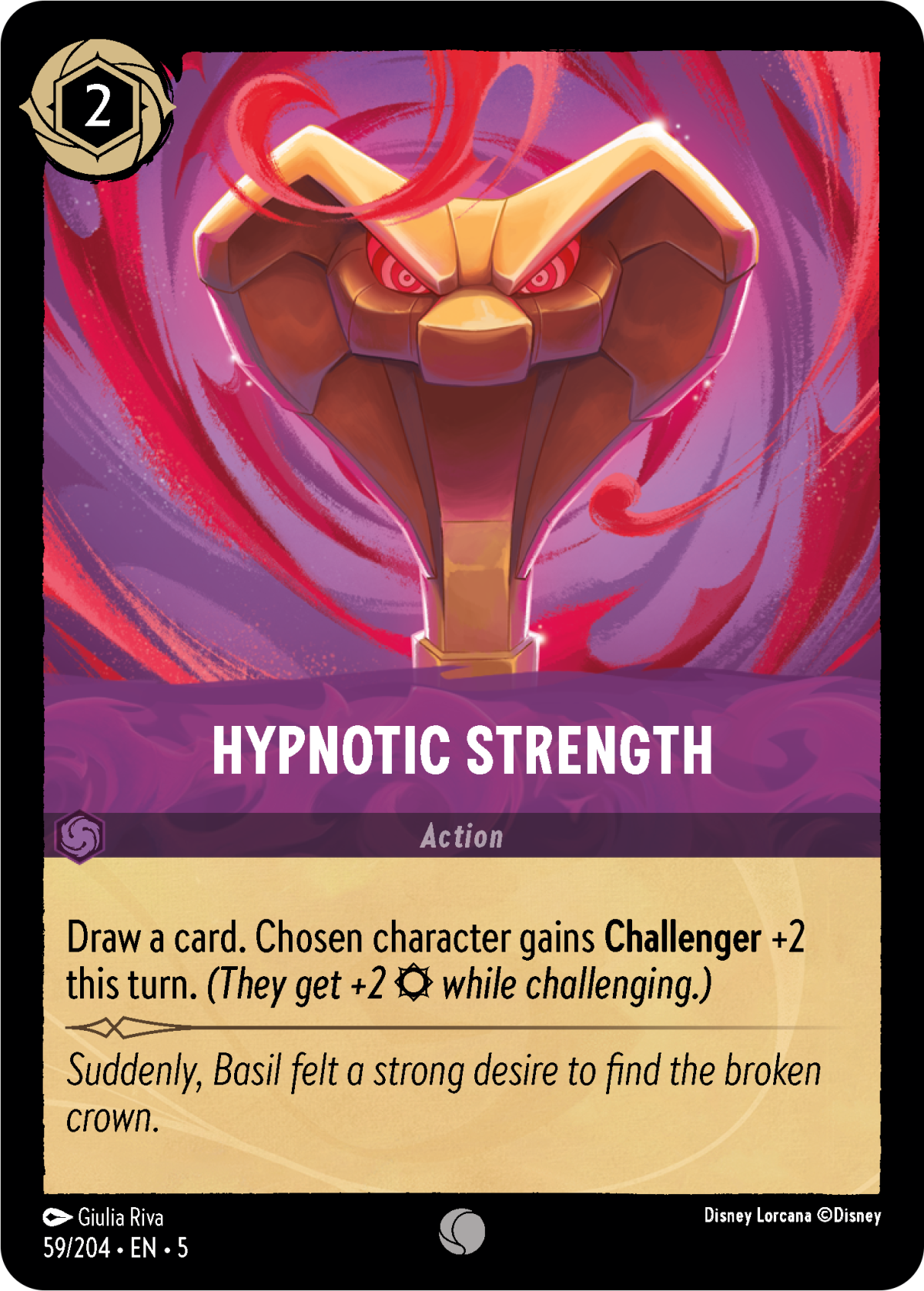 Hypnotic Strength - Mushu Report (Lorcana Wiki)