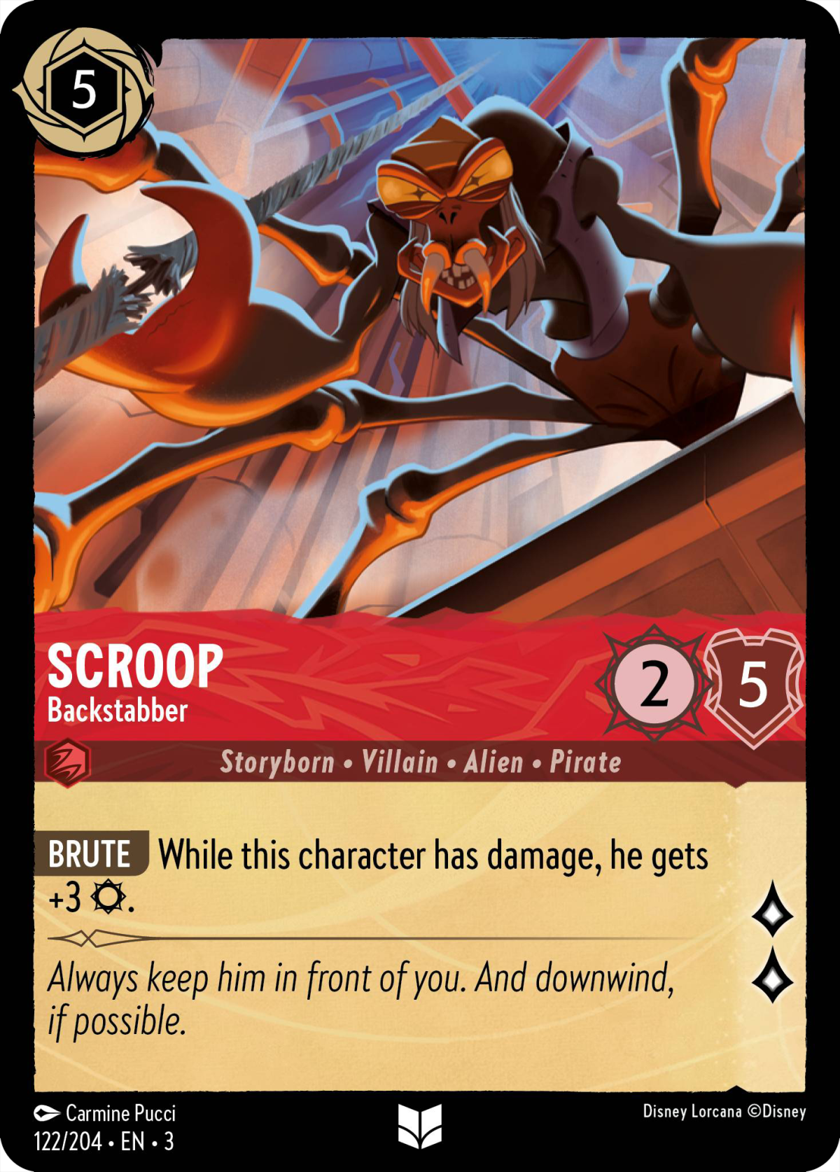 Scroop (character) - Mushu Report (Lorcana Wiki)