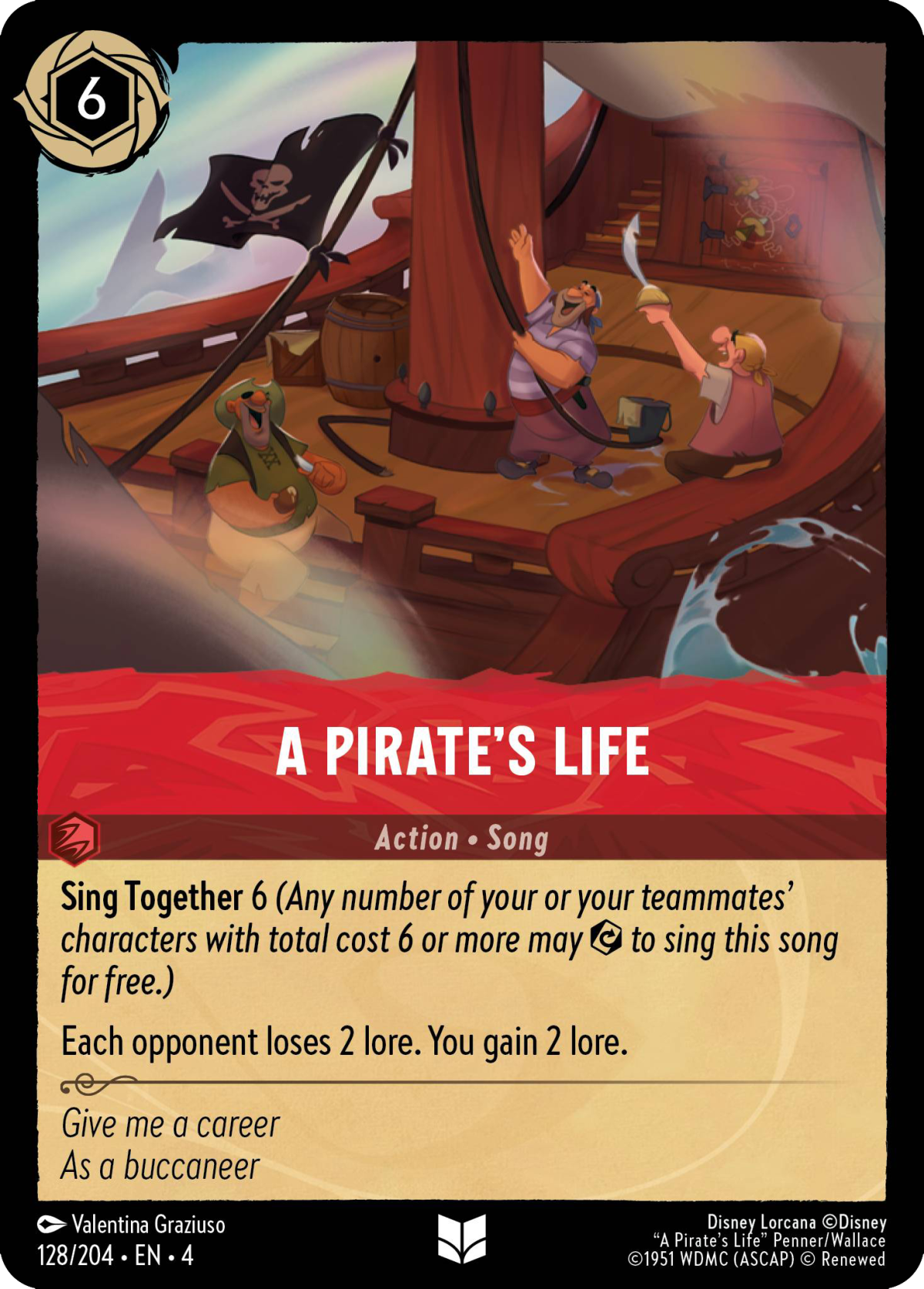 A Pirate's Life - Mushu Report (Lorcana Wiki)