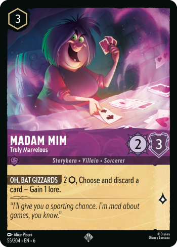 Madam Mim (character) - Mushu Report (Lorcana Wiki)
