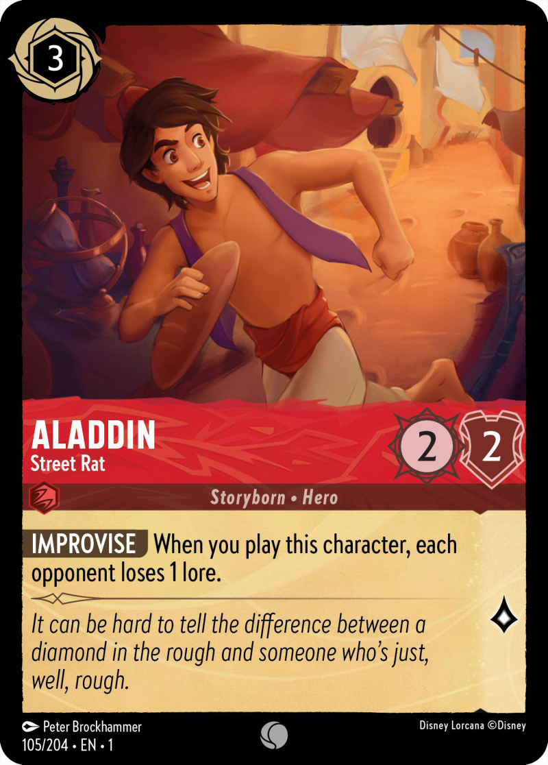 Aladdin - Street Rat - Mushu Report (Lorcana Wiki)