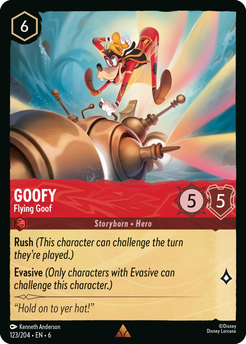 Goofy - Flying Goof - Mushu Report (Lorcana Wiki)