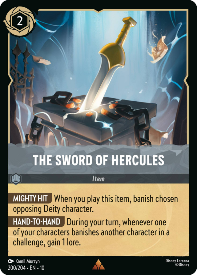 The Sword of Hercules - Mushu Report (Lorcana Wiki)