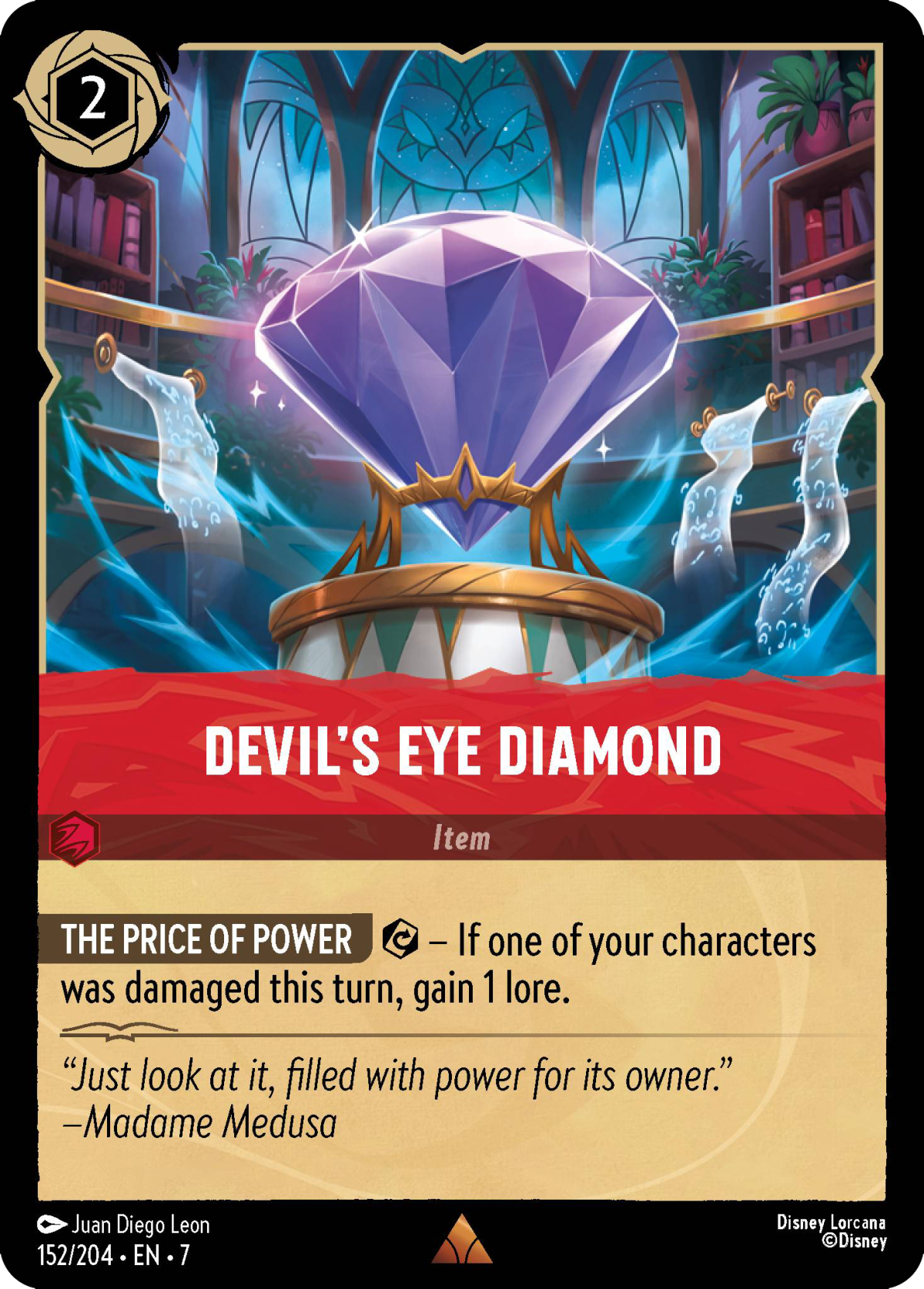 Devil's Eye Diamond - Mushu Report (Lorcana Wiki)