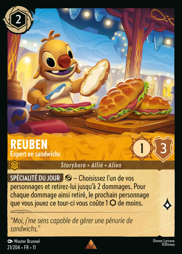 Reuben - Sandwich Expert - Mushu Report (Lorcana Wiki)