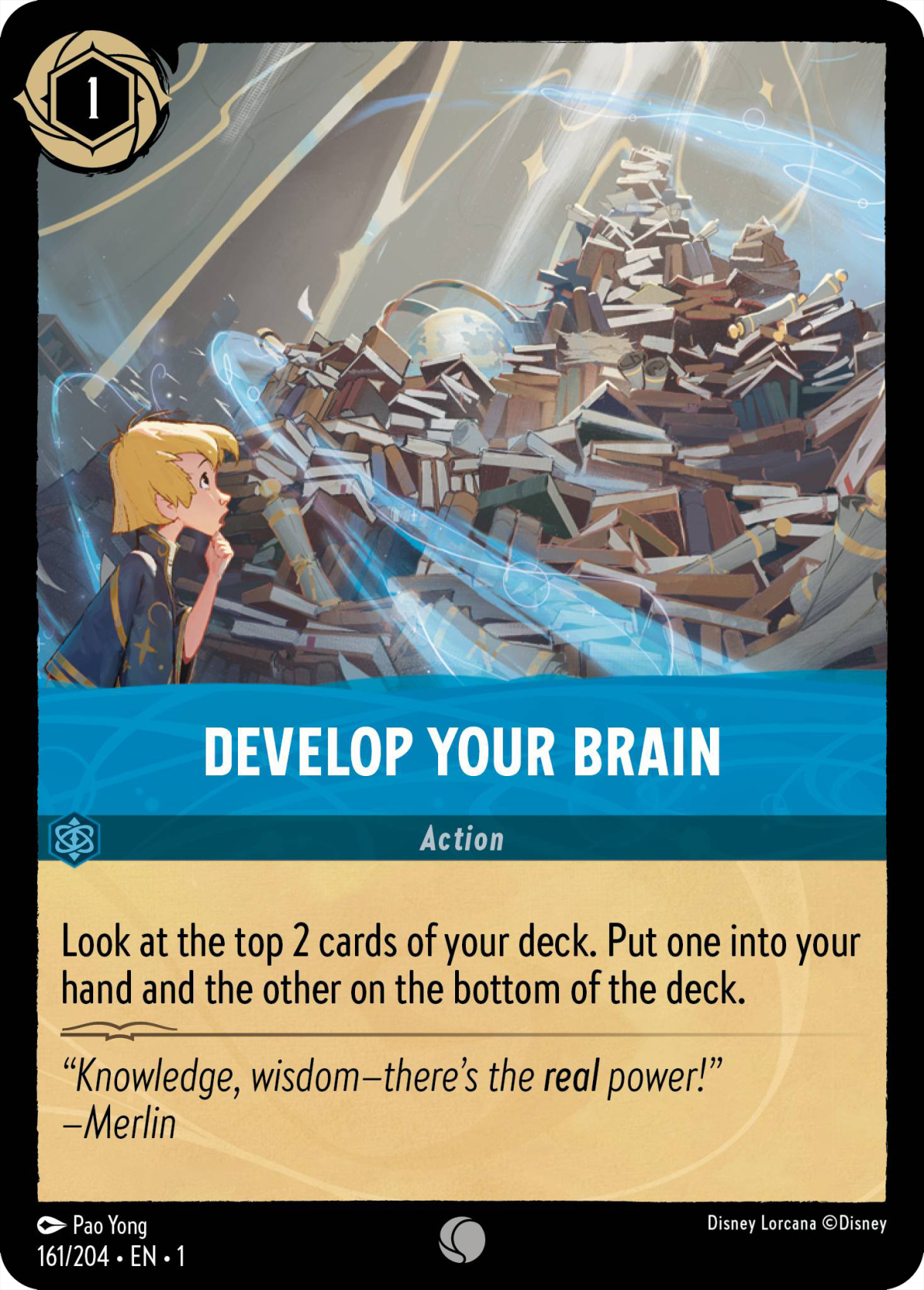 Develop Your Brain - Mushu Report (Lorcana Wiki)