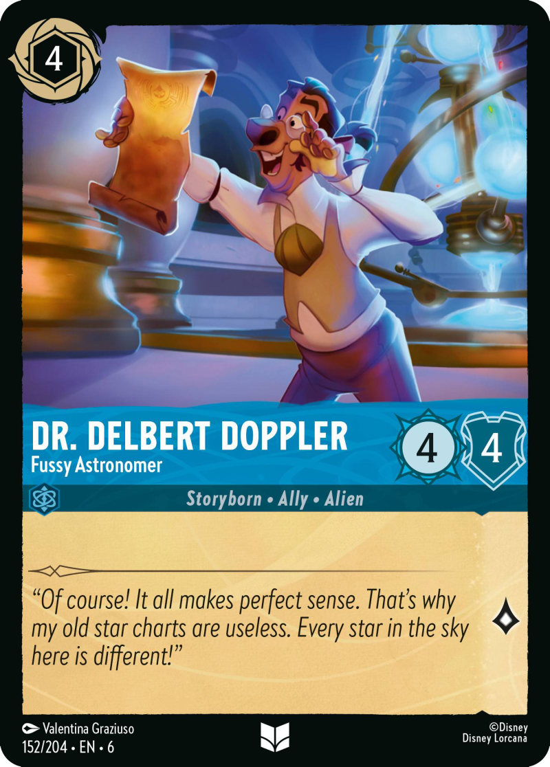 Dr. Delbert Doppler (character) - Mushu Report (Lorcana Wiki)