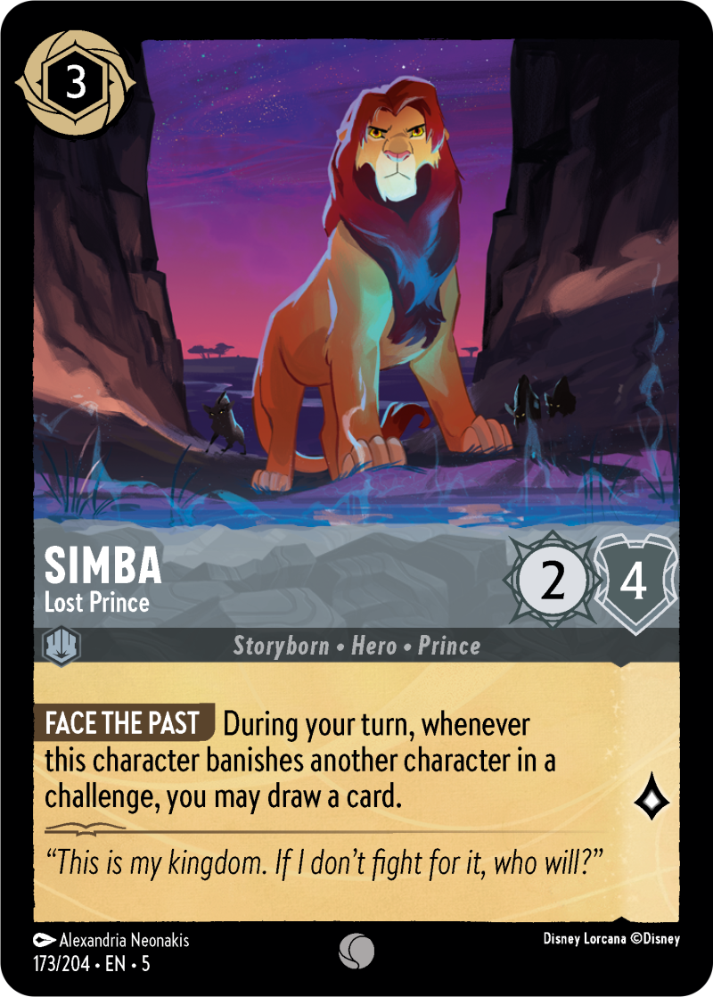 Simba - Lost Prince - Mushu Report (Lorcana Wiki)