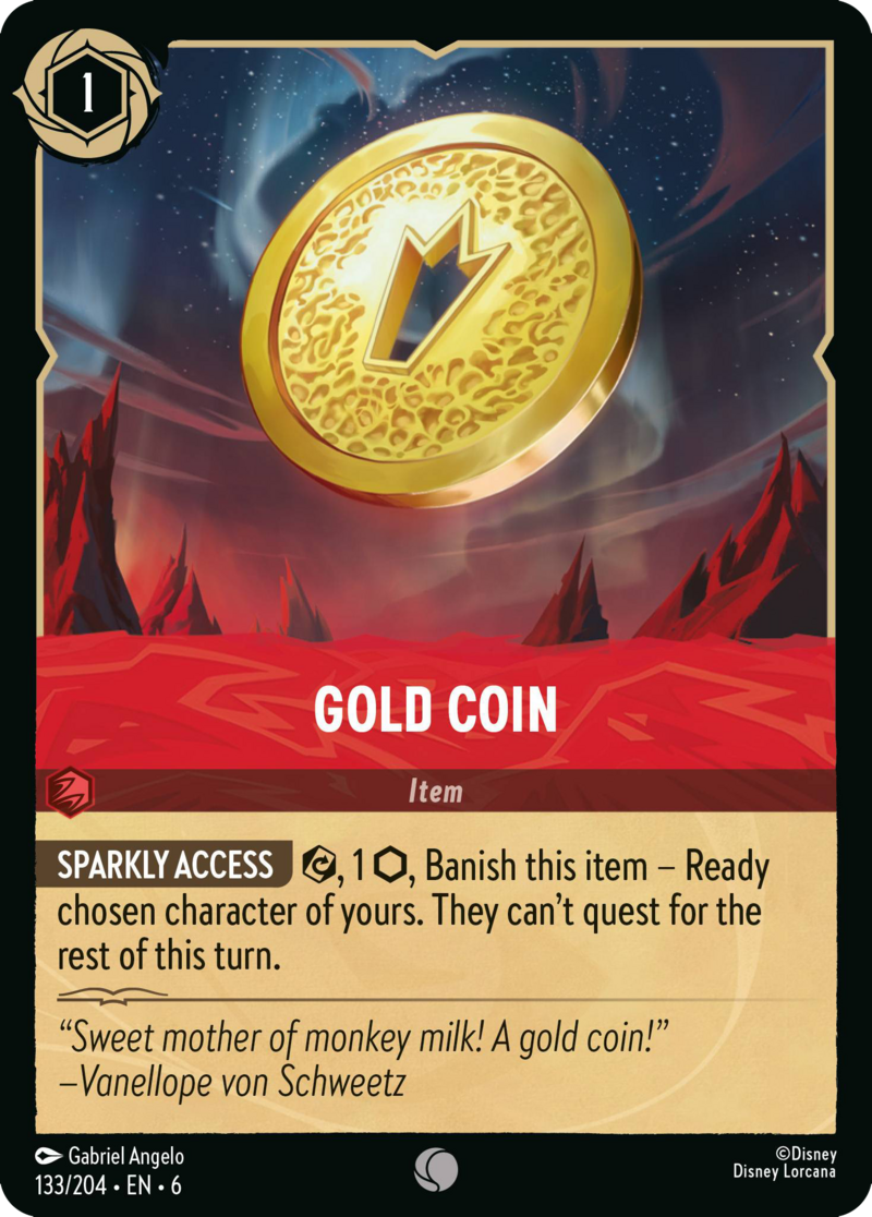 Gold Coin - Mushu Report (Lorcana Wiki)