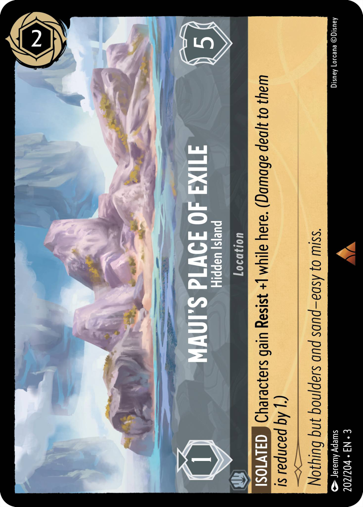 Maui's Place of Exile - Hidden Island - Mushu Report (Lorcana Wiki)