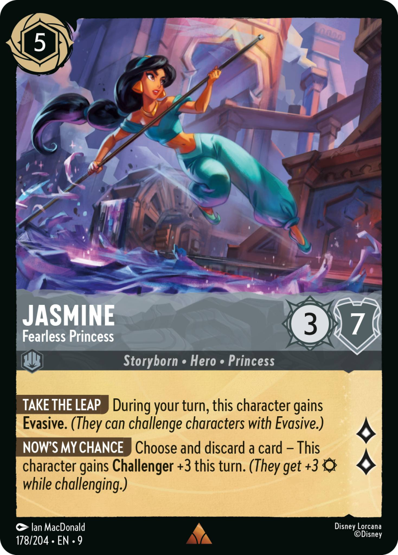 Jasmine - Fearless Princess - Mushu Report (Lorcana Wiki)