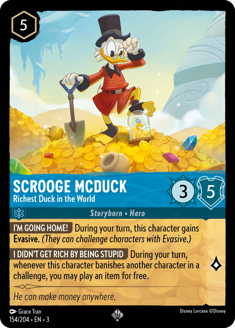 Scrooge McDuck (character) - Mushu Report (Lorcana Wiki)