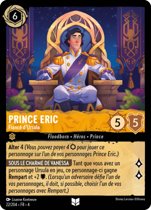 Prince Eric - Ursula's Groom - Mushu Report (Lorcana Wiki)