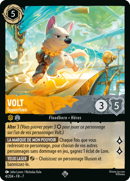 Bolt - Superdog - Mushu Report (Lorcana Wiki)