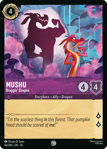 Mushu (character) - Mushu Report (Lorcana Wiki)