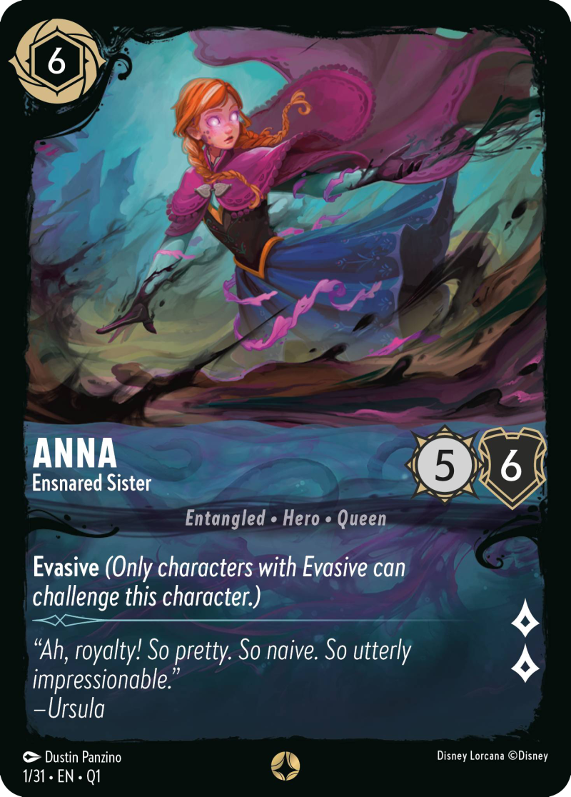 Anna - Ensnared Sister - Mushu Report (Lorcana Wiki)