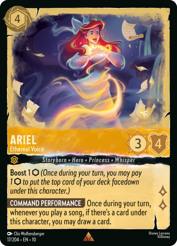 Ariel - Ethereal Voice - Mushu Report (Lorcana Wiki)