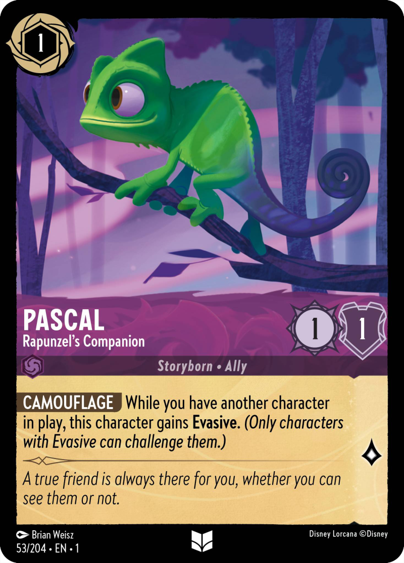 Pascal - Rapunzel's Companion - Mushu Report (Lorcana Wiki)
