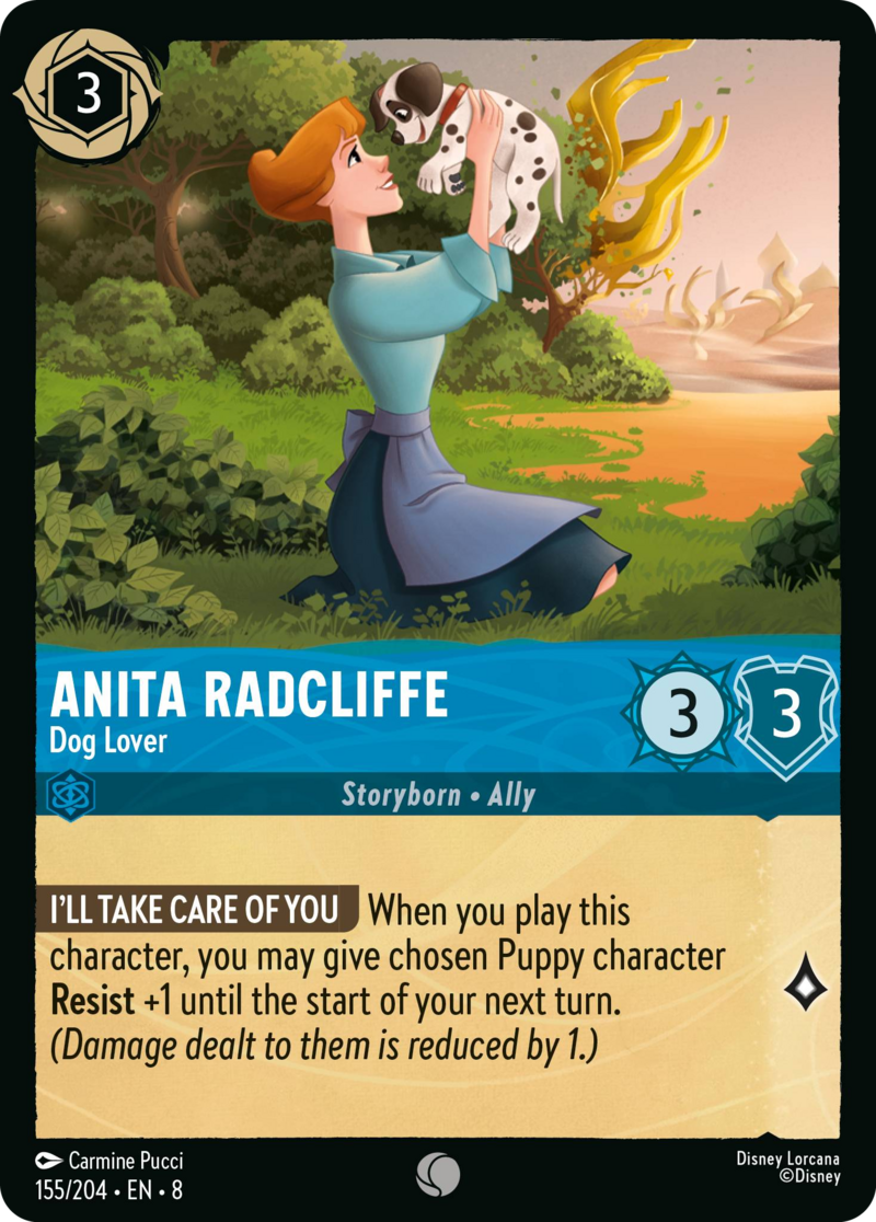 Anita Radcliffe (character) - Mushu Report (Lorcana Wiki)