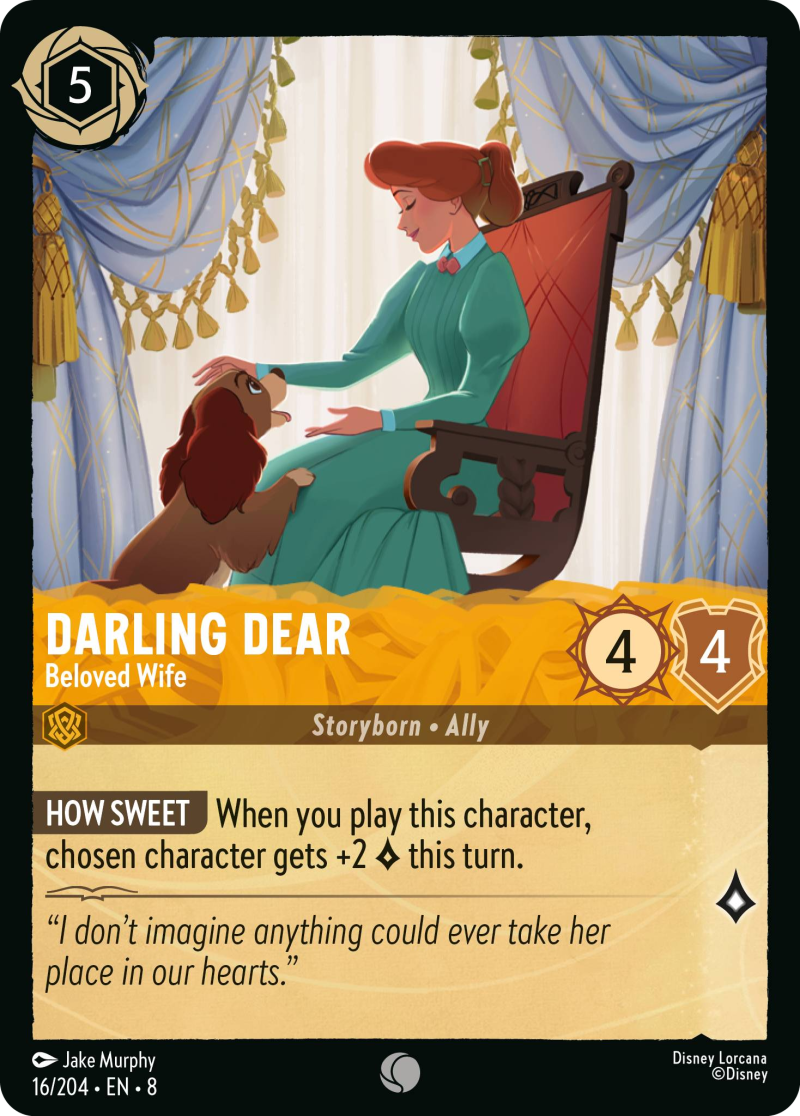 Darling Dear - Beloved Wife - Mushu Report (Lorcana Wiki)