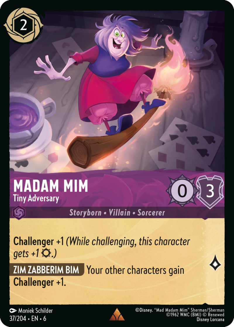 Madam Mim (character) - Mushu Report (Lorcana Wiki)