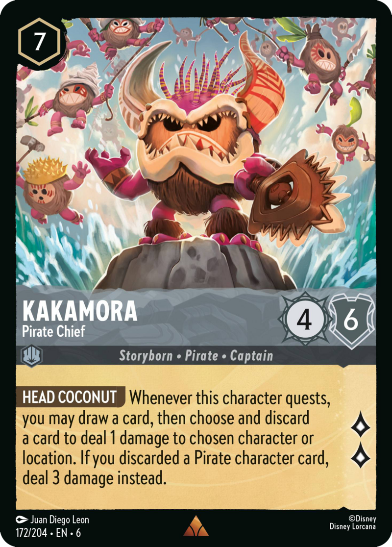 Kakamora - Pirate Chief - Mushu Report (Lorcana Wiki)