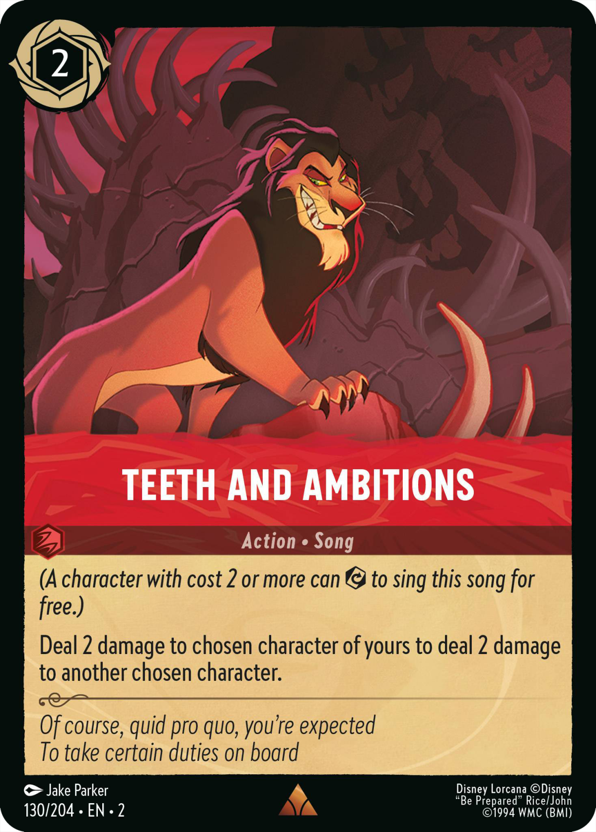 Teeth and Ambitions - Mushu Report (Lorcana Wiki)