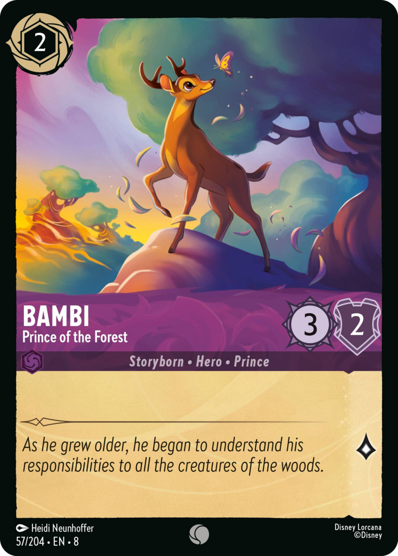 Bambi - Prince of the Forest - Mushu Report (Lorcana Wiki)