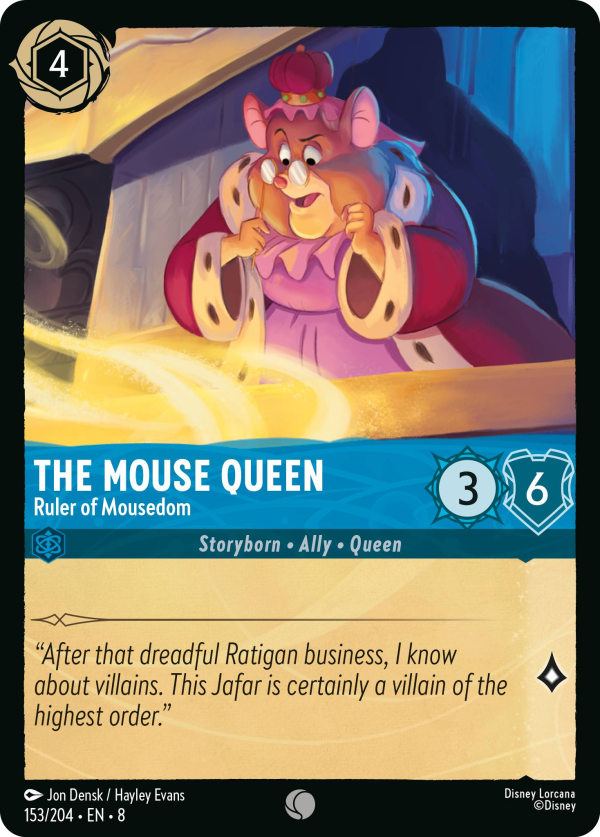 The Mouse Queen - Ruler of Mousedom - Mushu Report (Lorcana Wiki)