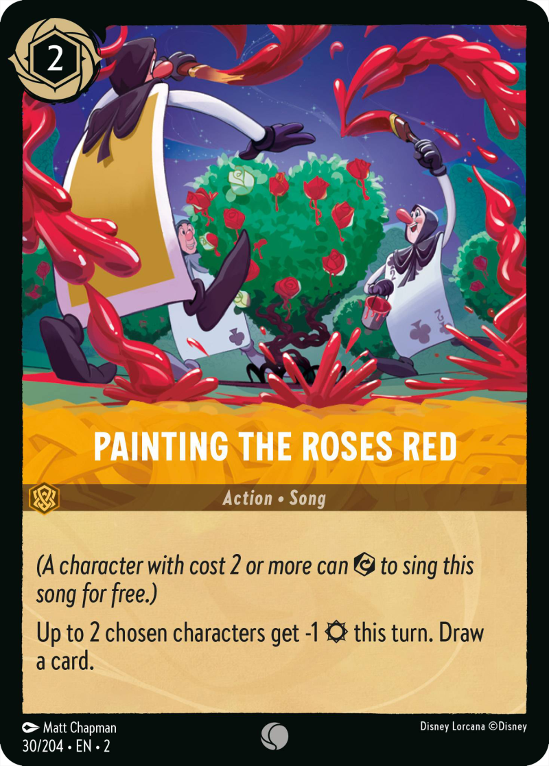 Painting the Roses Red - Mushu Report (Lorcana Wiki)