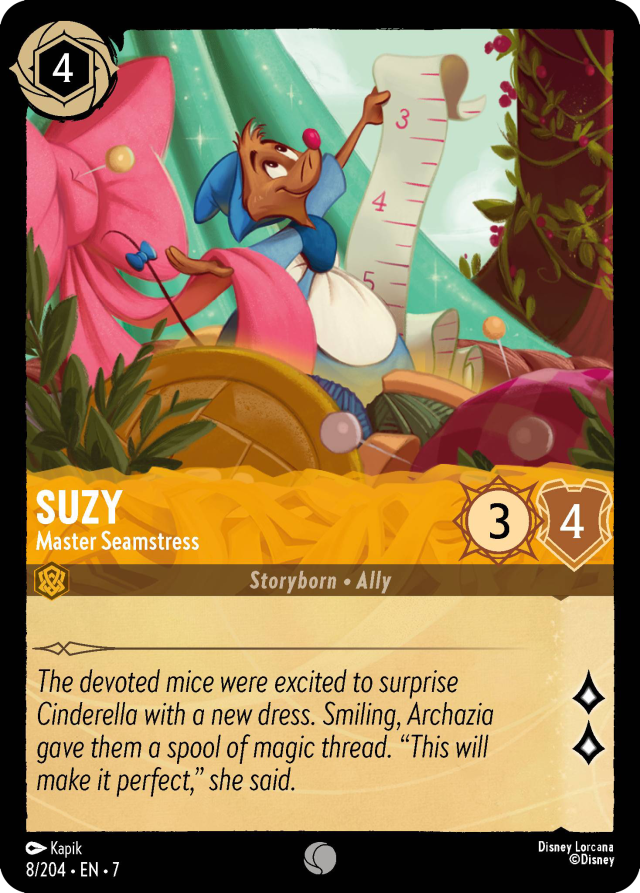 Suzy (character) - Mushu Report (Lorcana Wiki)