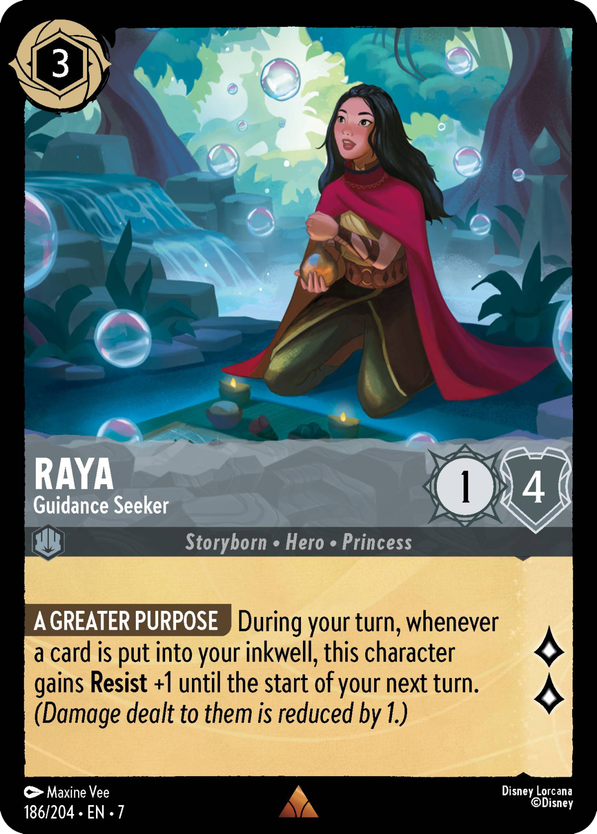 Raya - Guidance Seeker - Mushu Report (Lorcana Wiki)