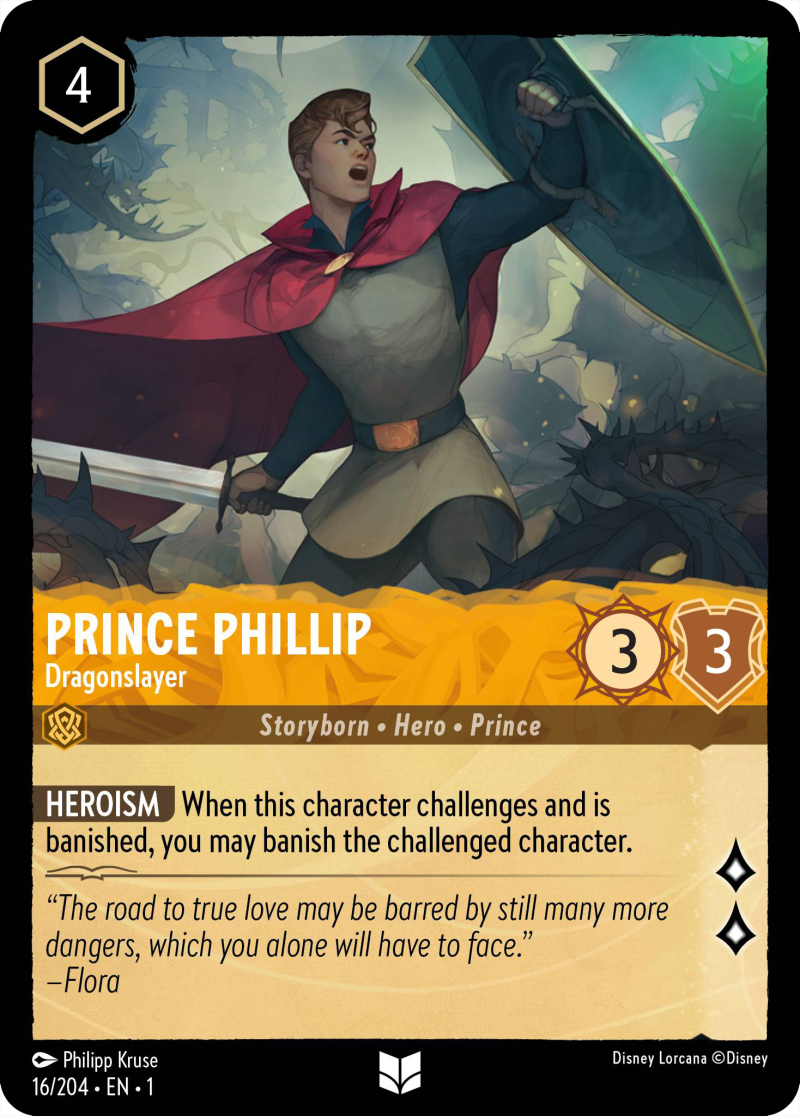 Prince Phillip (character) - Mushu Report (Lorcana Wiki)