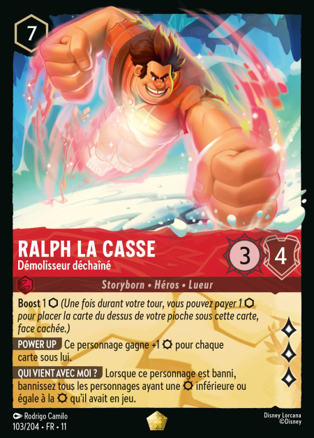 Wreck‐It Ralph - Raging Wrecker - Mushu Report (Lorcana Wiki)