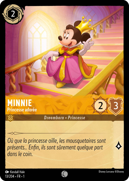 Minnie Mouse - Beloved Princess - Mushu Report (Lorcana Wiki)