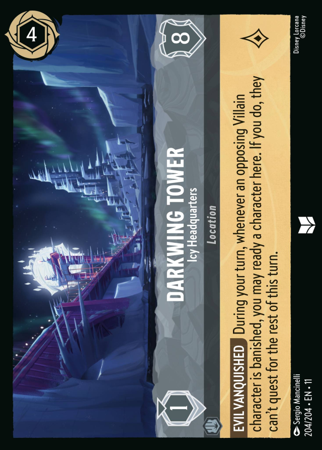 Darkwing Tower - Icy Headquarters - Mushu Report (Lorcana Wiki)