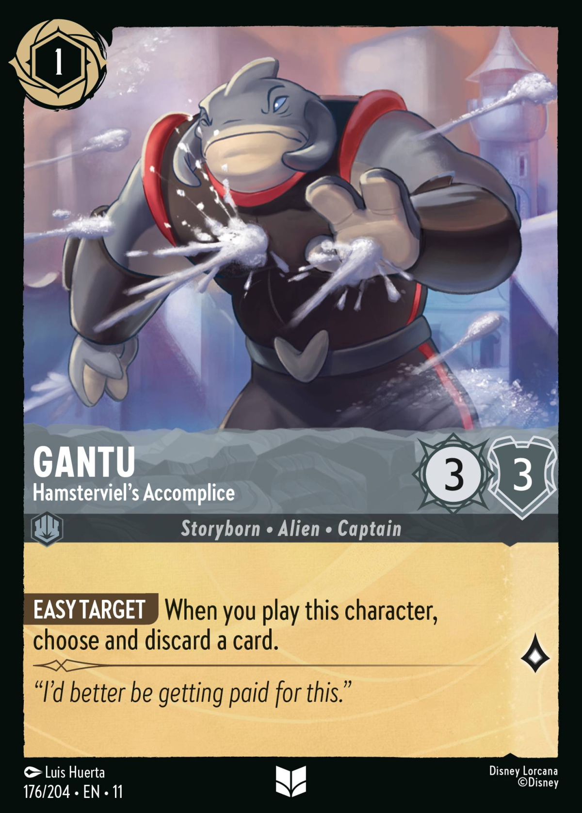 Gantu - Hamsterviel's Accomplice - Mushu Report (Lorcana Wiki)