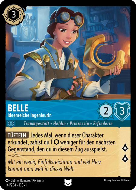 Belle - Inventive Engineer - Mushu Report (Lorcana Wiki)