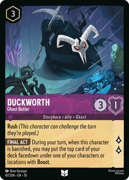 Duckworth - Ghost Butler - Mushu Report (Lorcana Wiki)